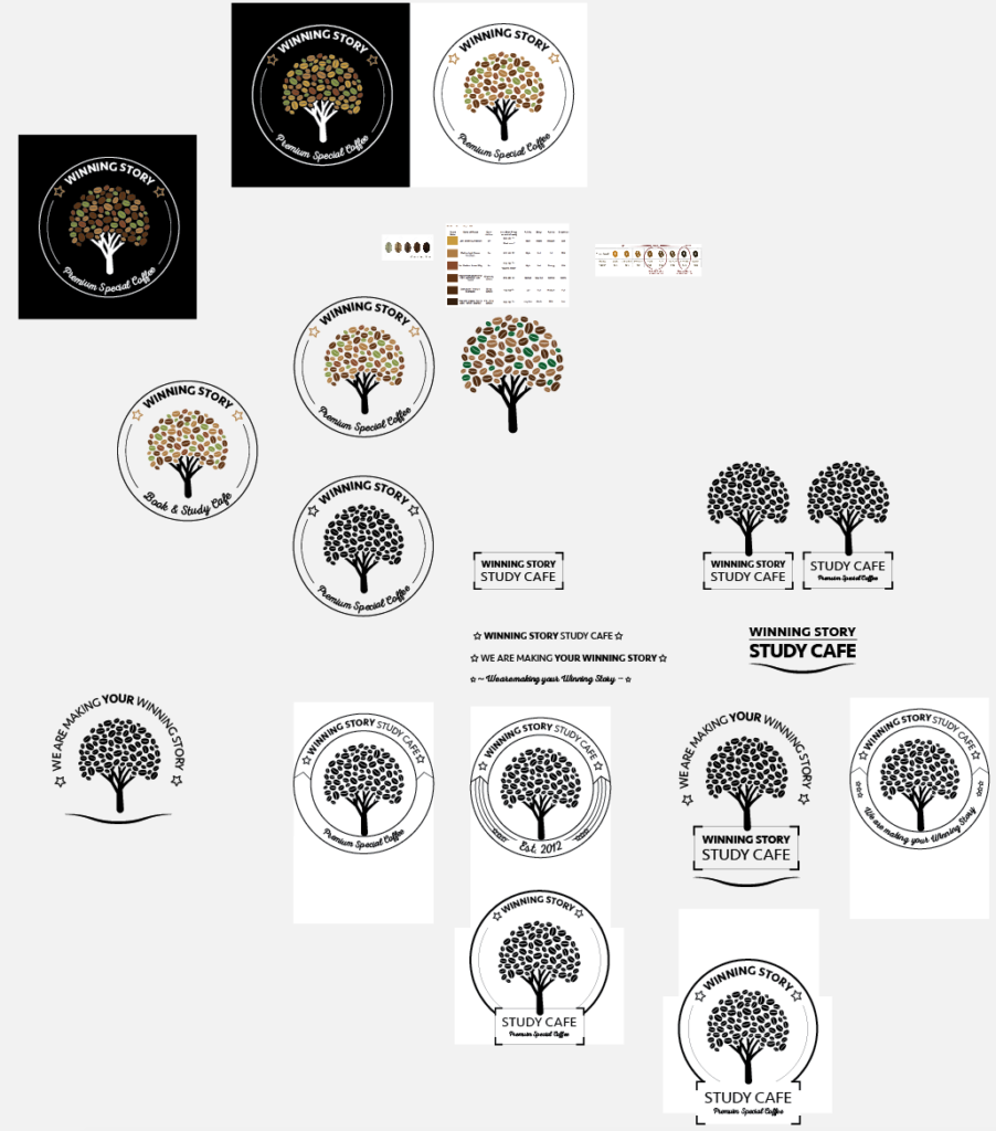 Winning Story Logos – Aaron