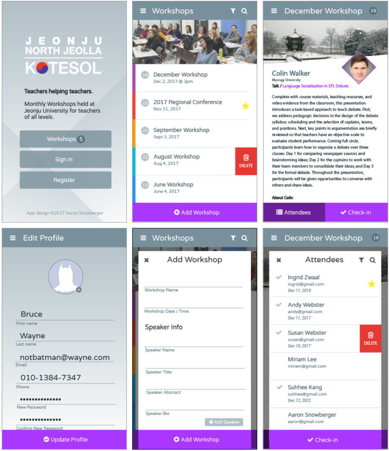 KOTESOL 2017 Jeonju-North Jeolla Regional Conference Designs – Aaron